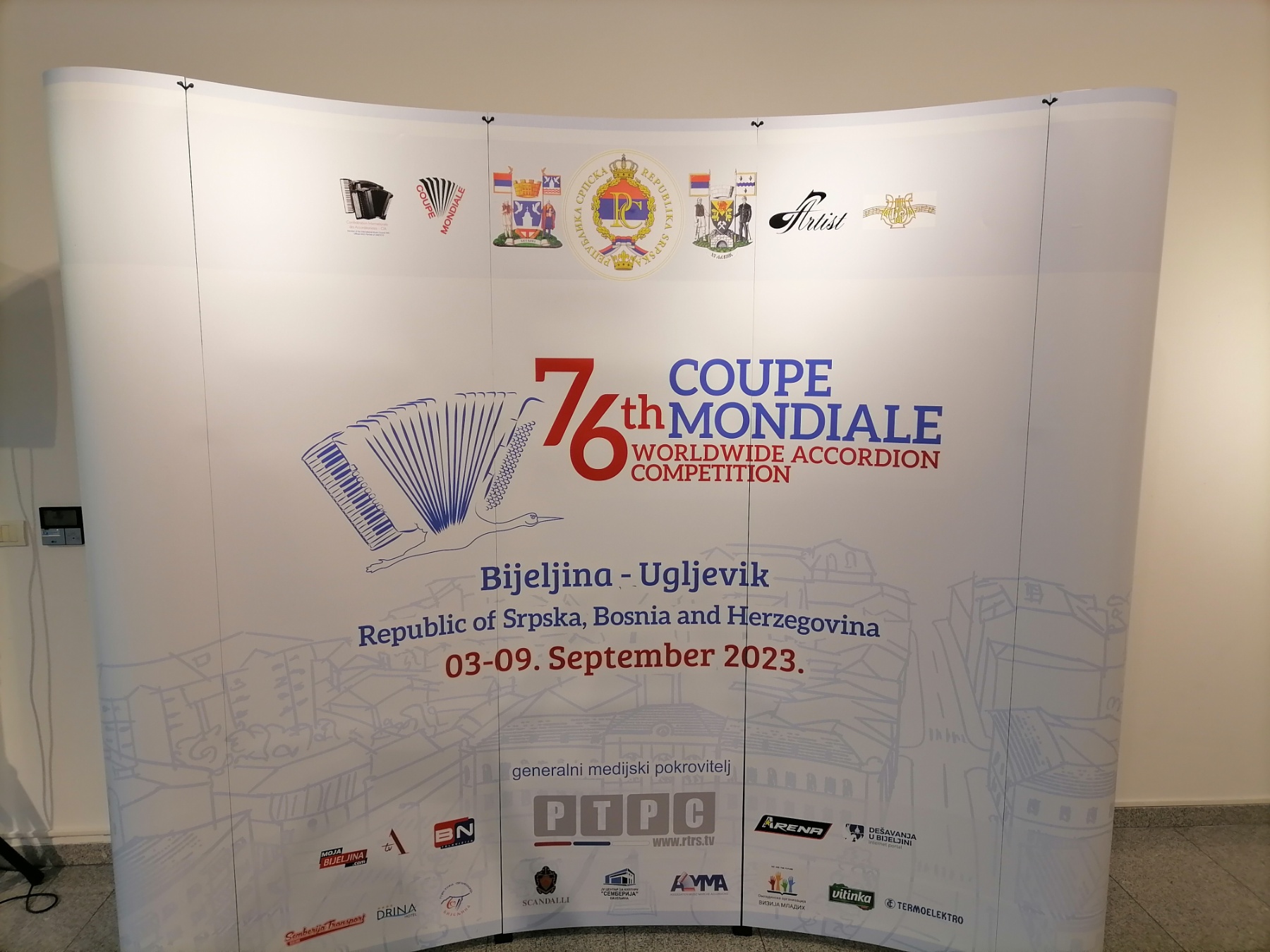 BN: Otvoren Svjetski kup harmonike, prvi put u Srpskoj | BN