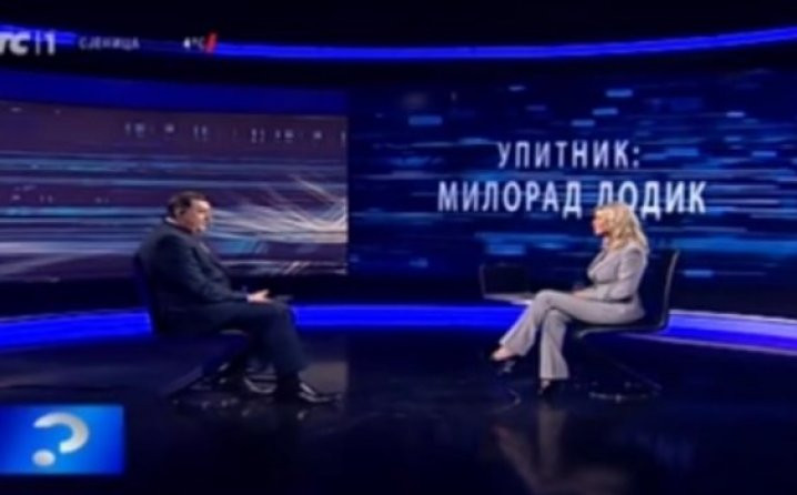 Kako je novinarka RTS napala Dodika | BN