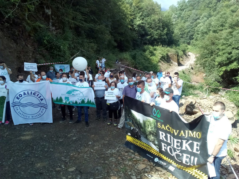 Fočaci protiv gradnje mini HE na rijeci Bjelavi | BN