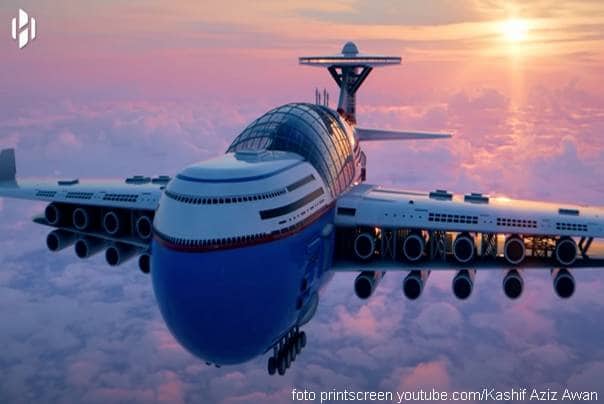 Leteći avion hotel koji “nikada neće” sleteti na Zemlju | BN