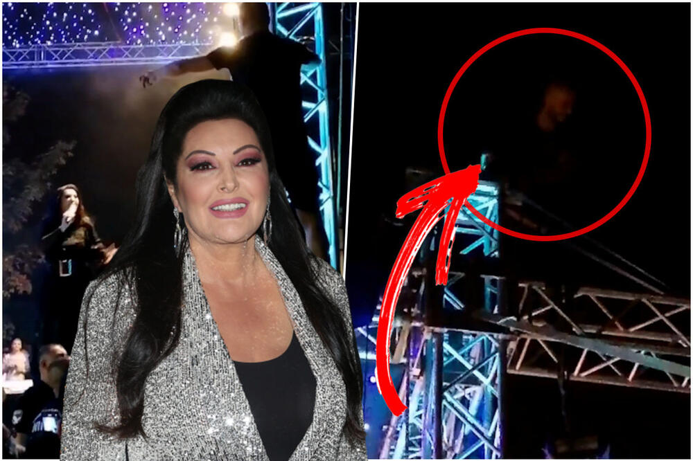 Muškarac se popeo na vrh konstrukcije bine dok ga Dragana nije zamolila ...