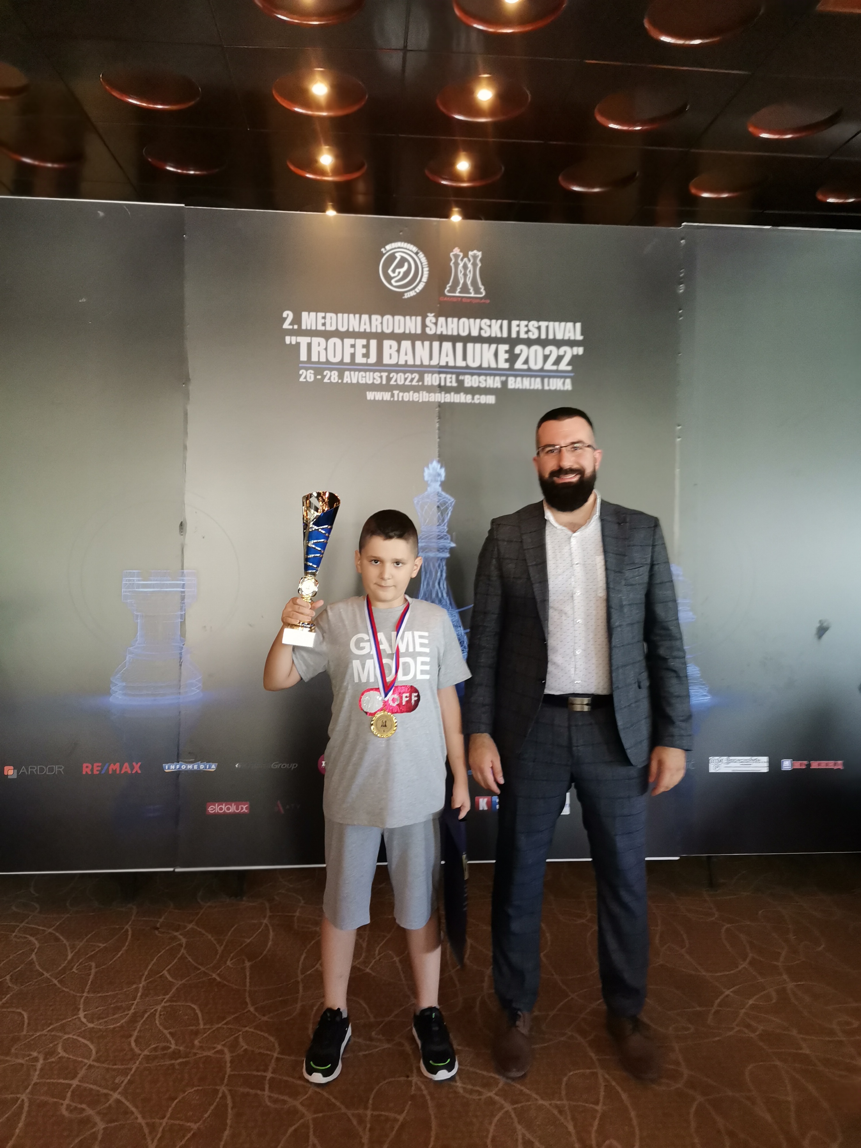 Đorđe Lukić osvojio „Trofej Banjaluke 2022“ u šahu | BN