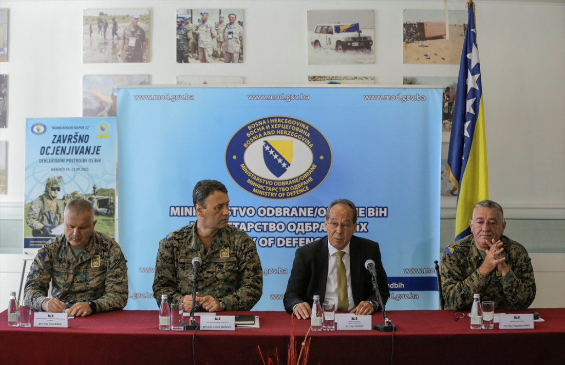 Na vojnoj vježbi na Manjači preko 800 pripadnika OS BiH | BN