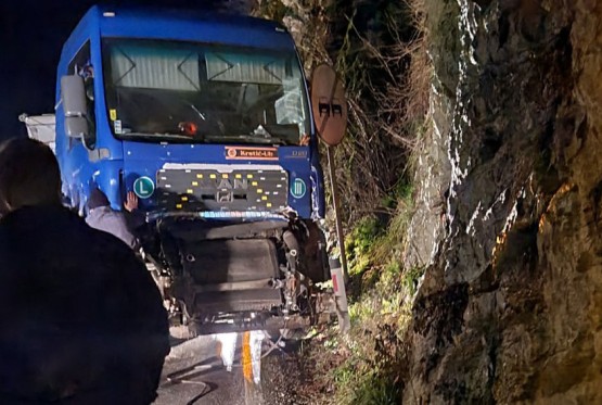 Sudar šlepera u kanjonu Tijesno kod Banjaluke | BN