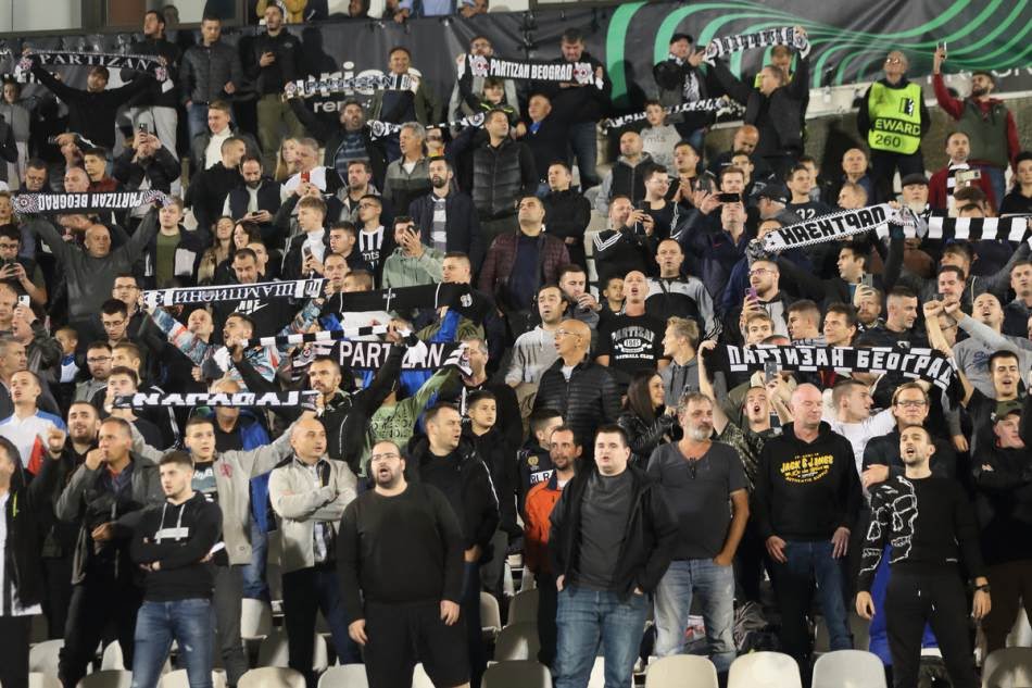 Navijači Partizana ne mogu da uđu u Moldaviju | BN