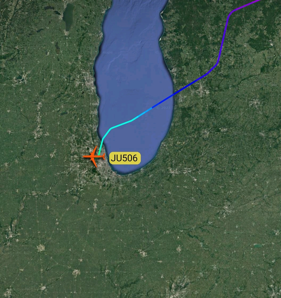 Prvi avion na letu AirSerbia Beograd - Čikago upravo sletio na aerodrom ...