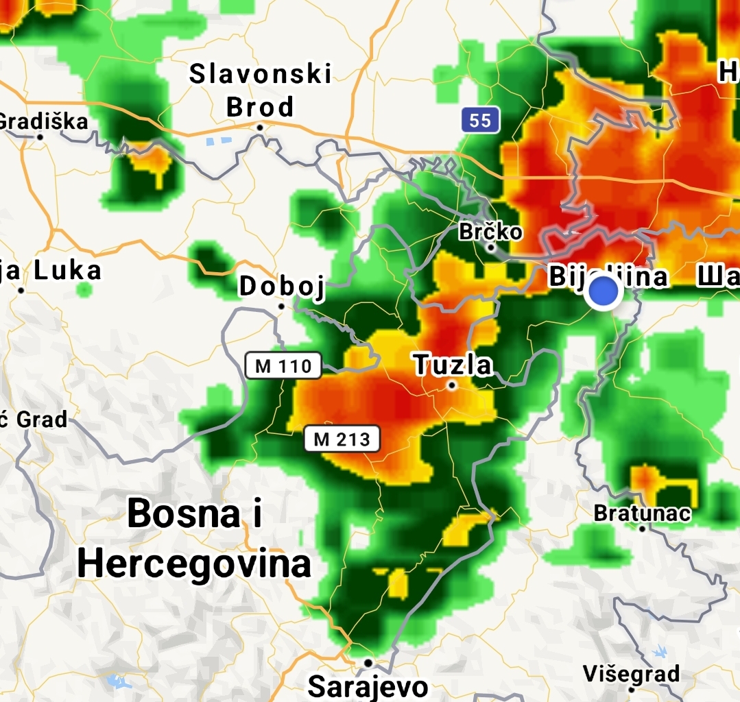 Uskoro nevrijeme na sjeveroistoku BiH | BN