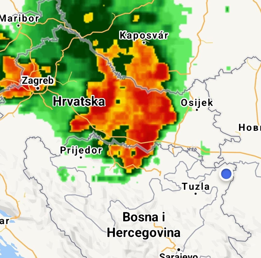 Upozorenje na olujno nevrijeme | BN