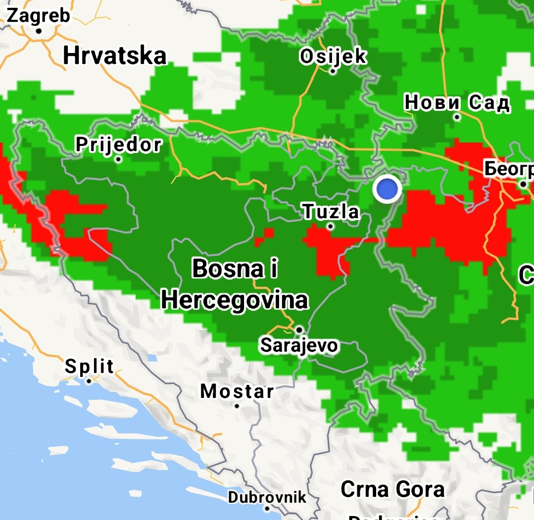 Danas pljuskovi i grmljavina u većini krajeva | BN