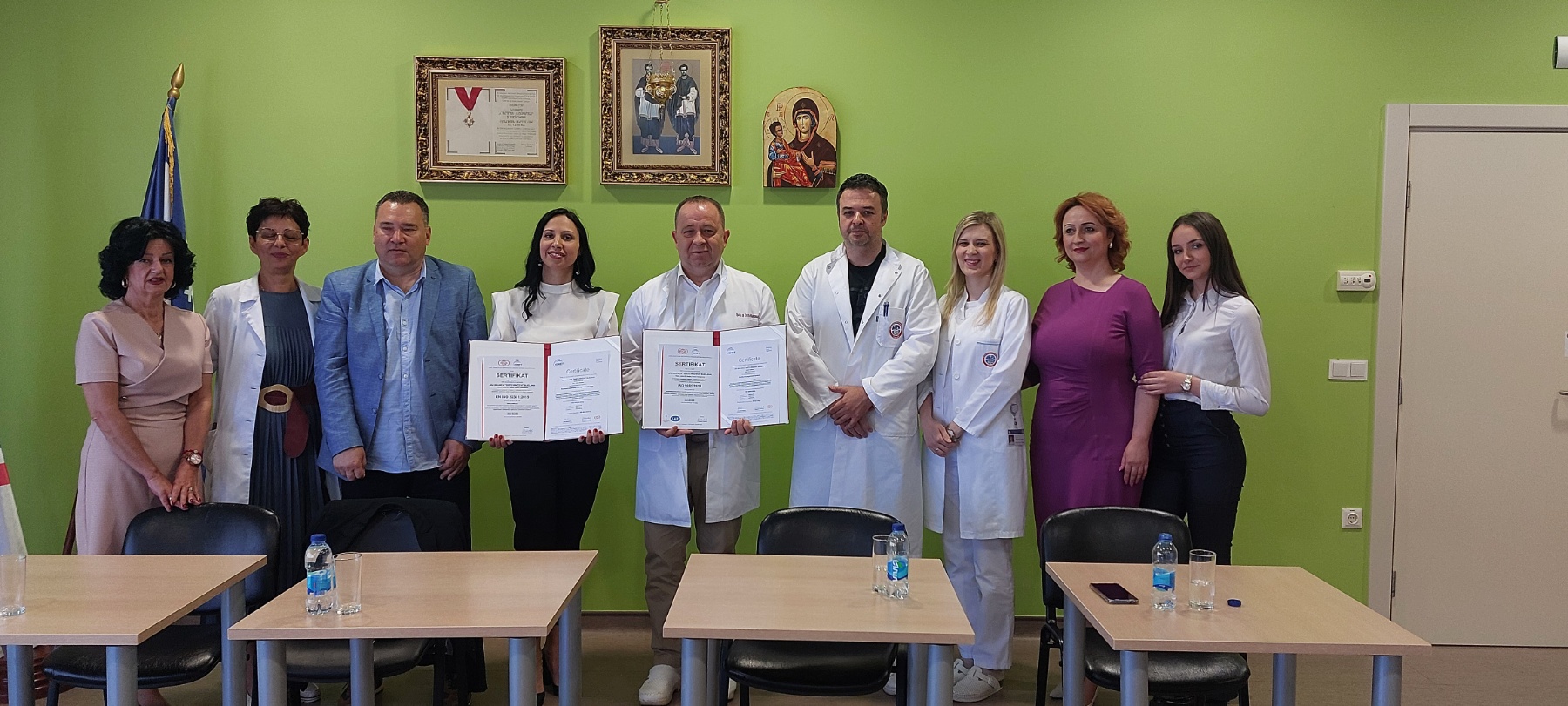 Jedina bolnica u Srpskoj sa standardima ISO 9001 i 22301 | BN