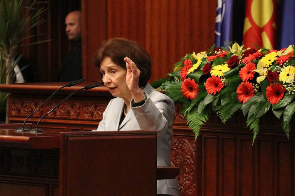 Nova predsjednica S. Makedonije izazvala buru | BN