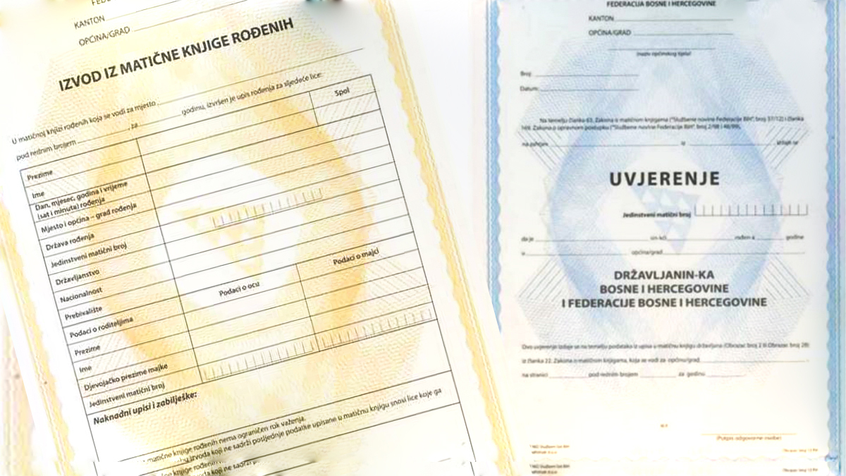 Nema obrazaca za izdavanje rodnih listova u FBiH | BN
