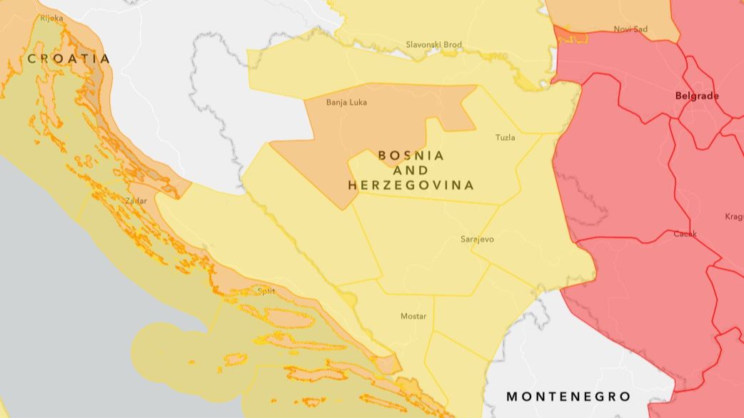 Upozorenja za brojne regije u BiH zbog jakih pljuskova | BN