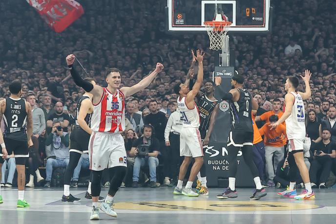 Zvezda pobijedila Partizan i oborila rekord u Evroligi | BN
