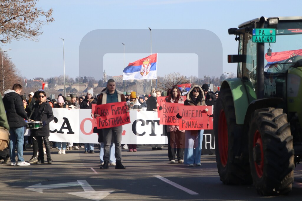 Studenti danas blokirali Gazelu, blokade i u N. Sadu | BN