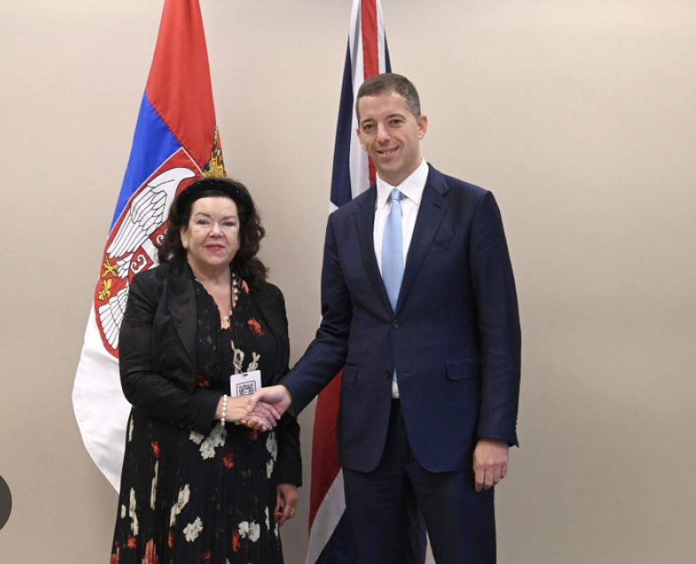 Marko Đurić razgovarao sa Karen Pirs i o KiM | BN