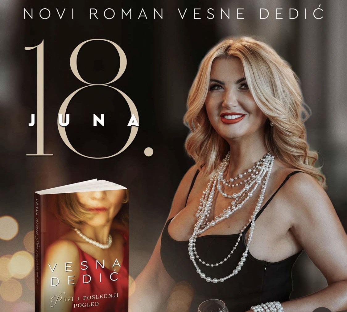 Izlazi novi roman Vesne Dedić "Prvi i poslednji pogled" | BN