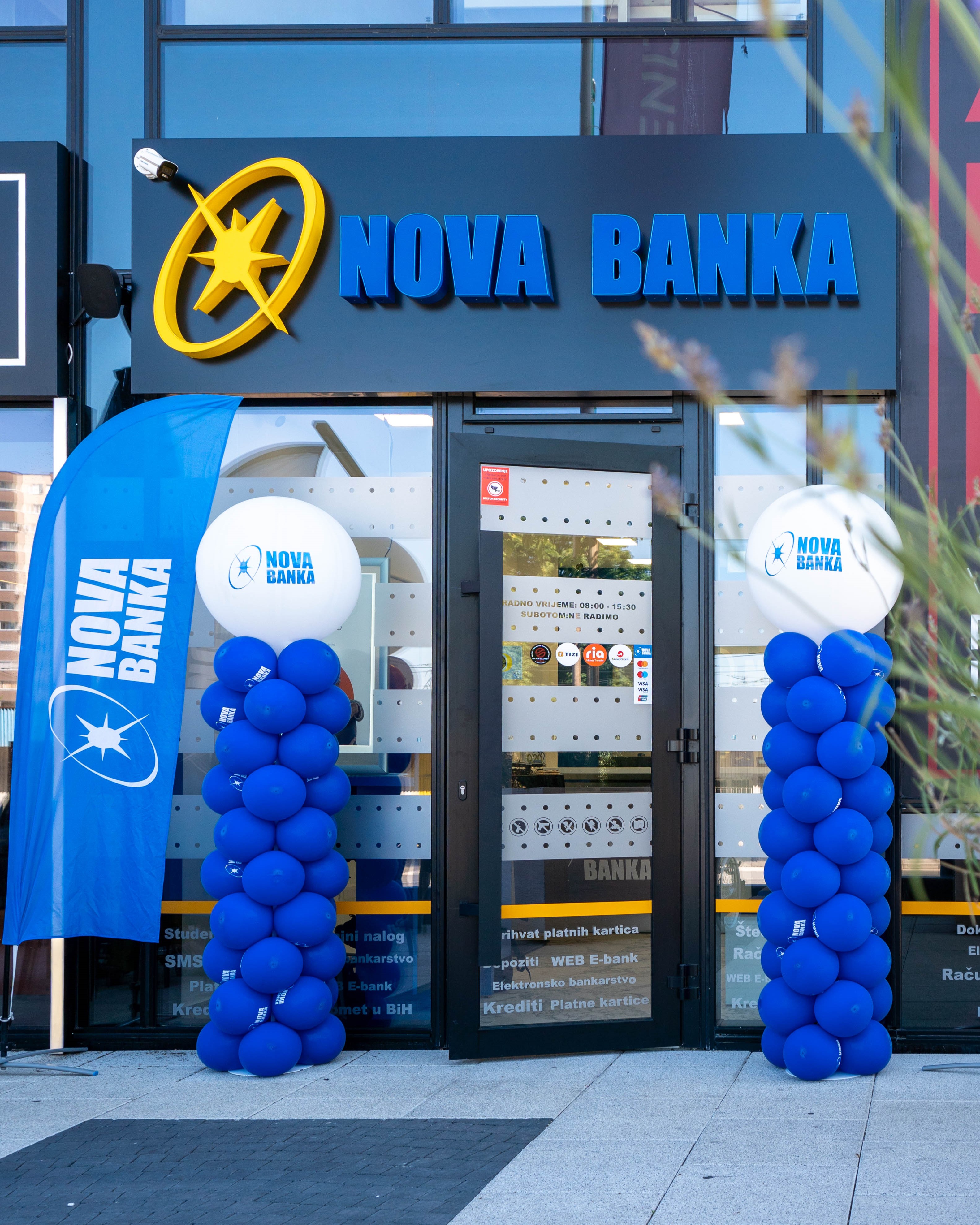 Otvorena nova poslovnica Nove banke u Sarajevu | BN