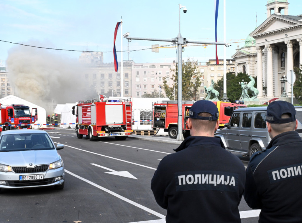 Uhapšen muškarac zbog pucanjave ispred Skupštine | BN